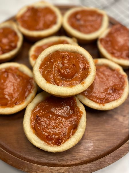 Savor Sunshine: Guava Cream Cheese Tartlet Recipe - PrettyPastelitos