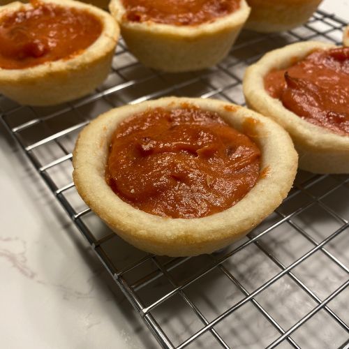 Savor Sunshine: Guava Cream Cheese Tartlet Recipe - PrettyPastelitos