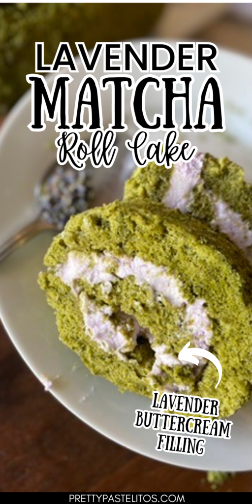 Matcha Roll Cake with Lavender Filling: a Delectable Fusion ...