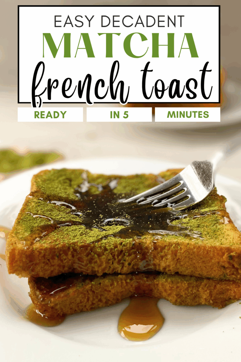 Matcha French Toast - PrettyPastelitos