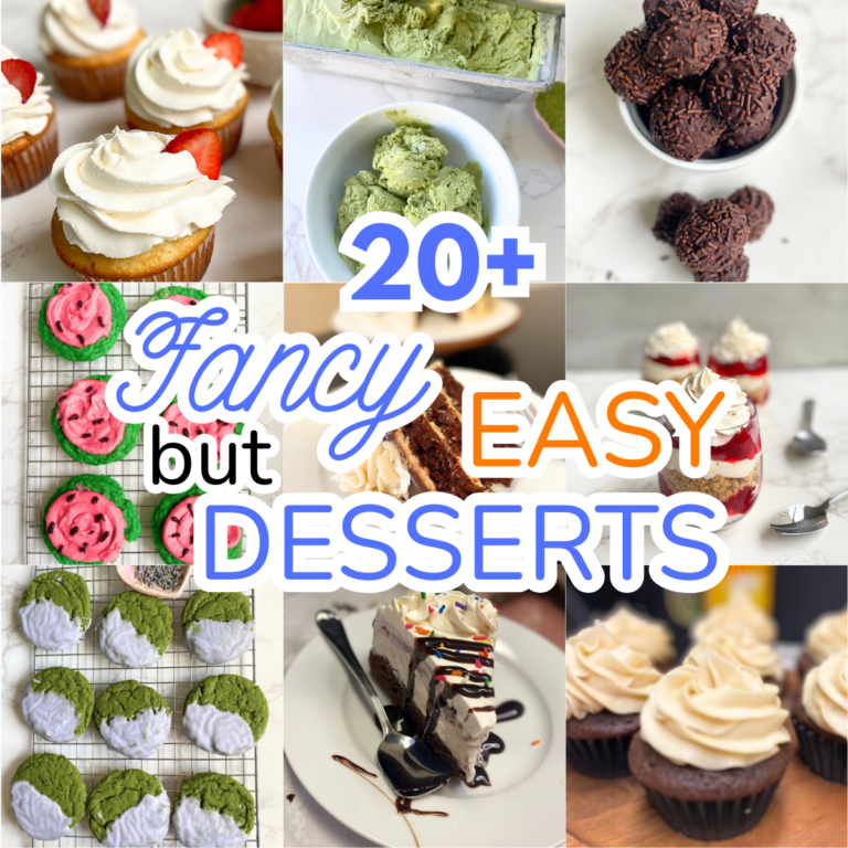 20+ Easy but Fancy Desserts - PrettyPastelitos